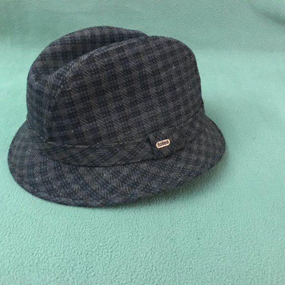 totes | Accessories | Vintage Totes Fedora Hipster Hat Size M Rain ...